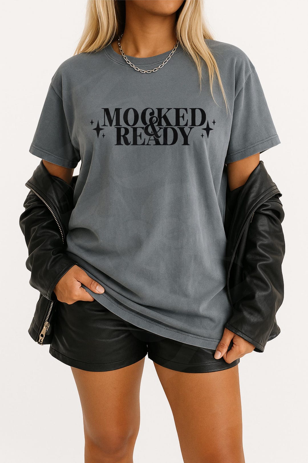Granite Comfort Colors 1717 Mockup | Comfort Colors Model Mockup ...