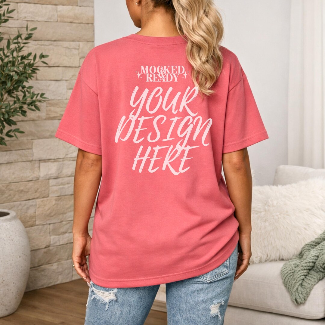 Watermelon Comfort Colors 1717 Mockup | CC1717 Shirt Mockup | Comfort ...