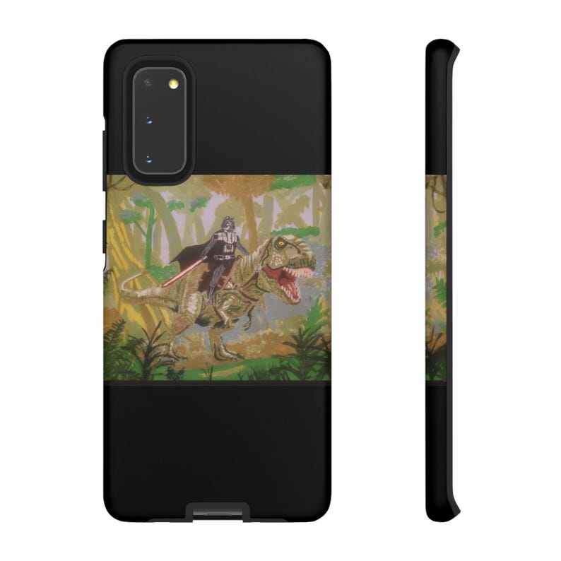 Dino Rider Phone Case With Light Sword: Geeky Fun Design, Tough ...