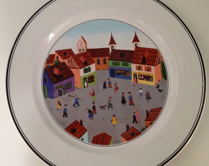 Villeroy & Boch Design Naif Dinner Plates Scenes 4 and 5 - Etsy