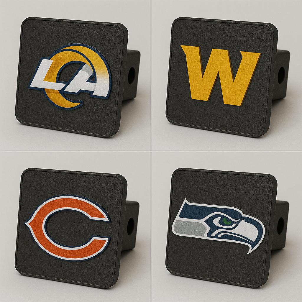 Custom 3D Printed Hitch Cover: Funny, Sports, Personalized Designs - Etsy