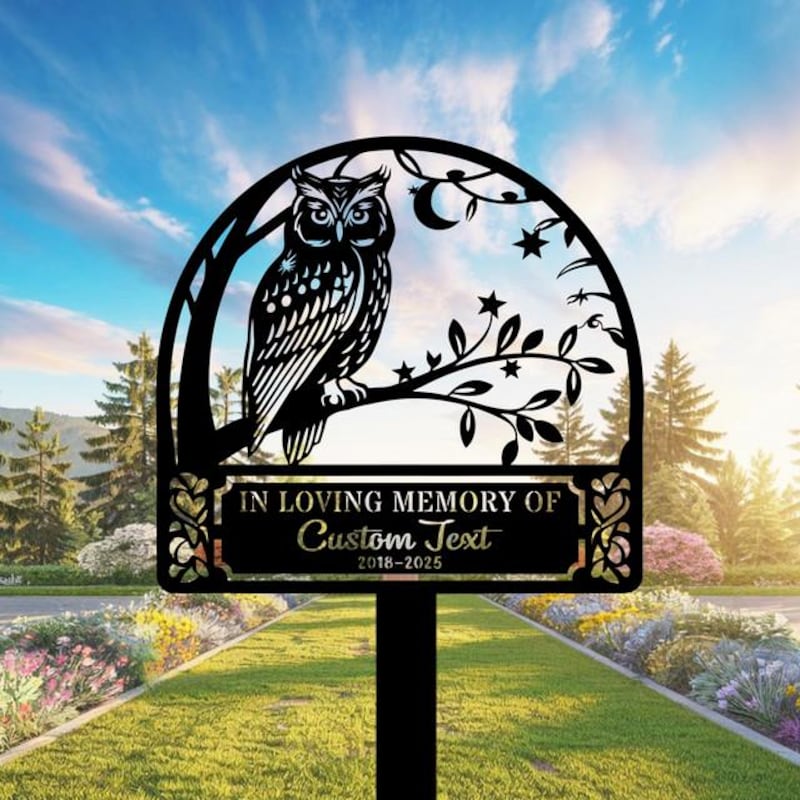 Custom Owl Plaque - Etsy UK