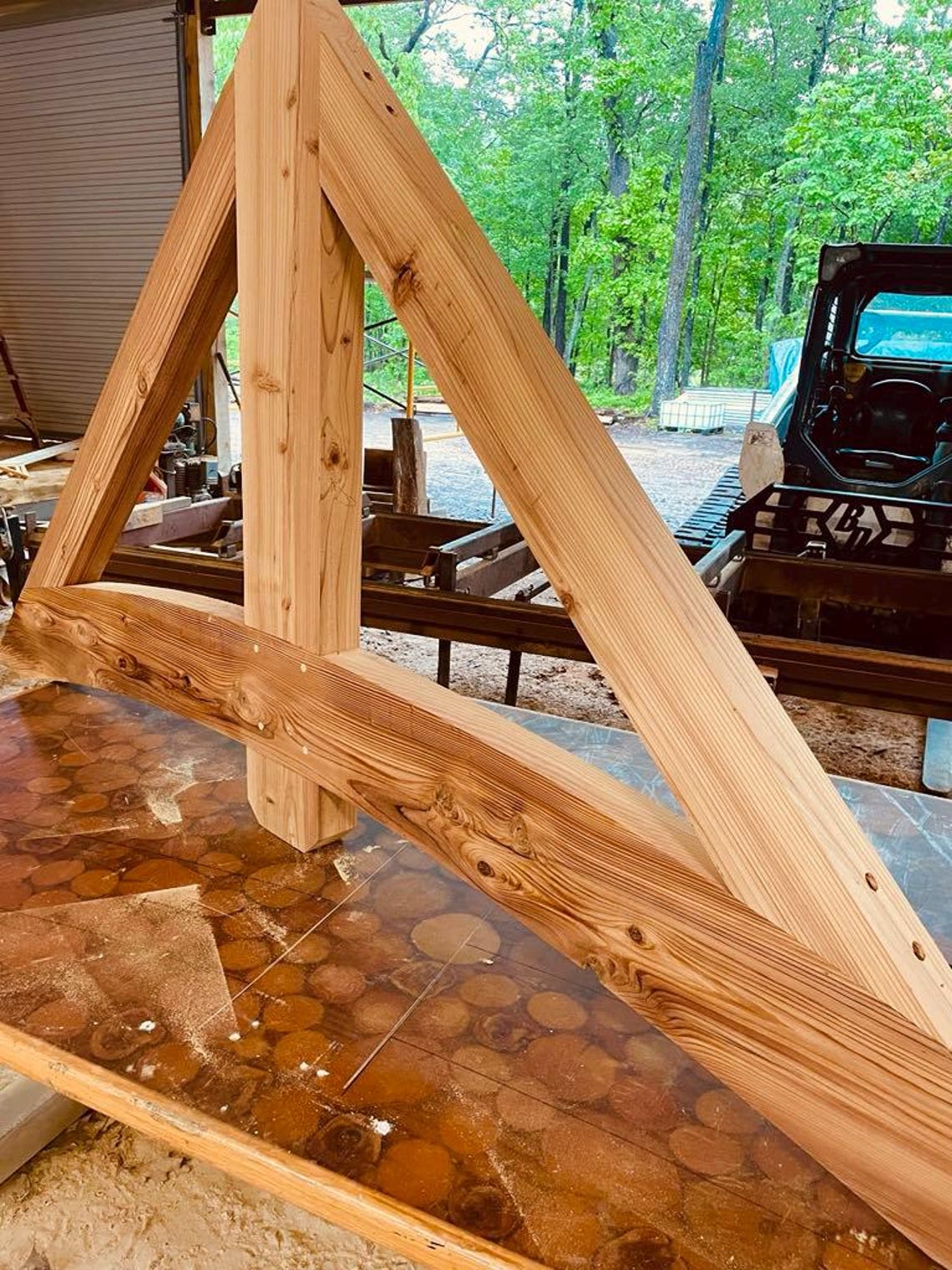 Custom Wood Gables & Decorative Trusses | Solid Cedar or Pine | Made to Order | Outdoor Accent ...