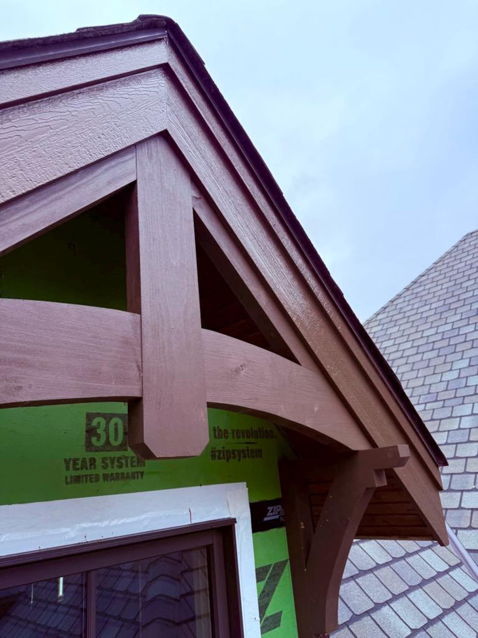 Custom Wood Gables & Decorative Trusses | Solid Cedar or Pine | Made to ...