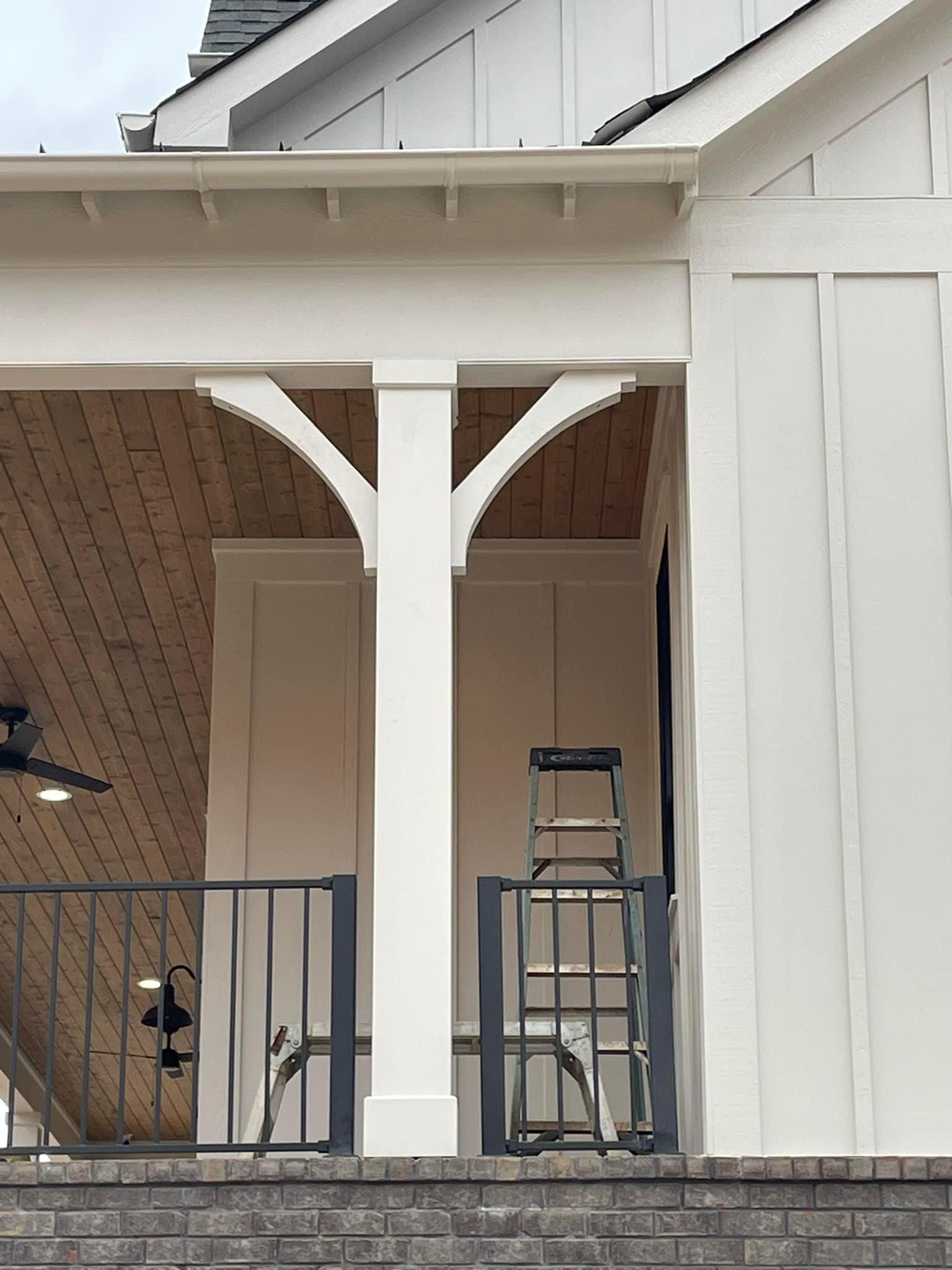Rustic Solid Wood Corbels - Custom Farmhouse Brackets for Shelves ...