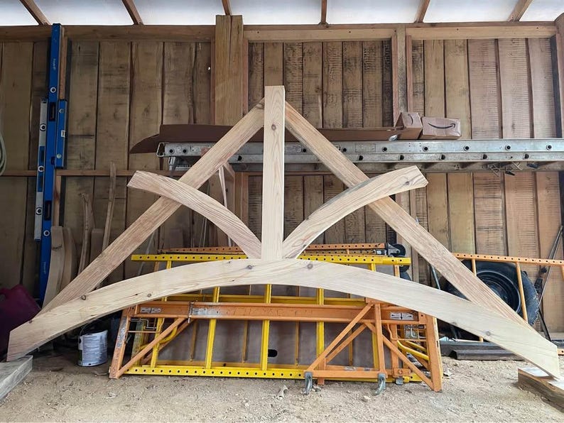 Custom Wood Gables & Decorative Trusses | Solid Cedar or Pine | Made to ...