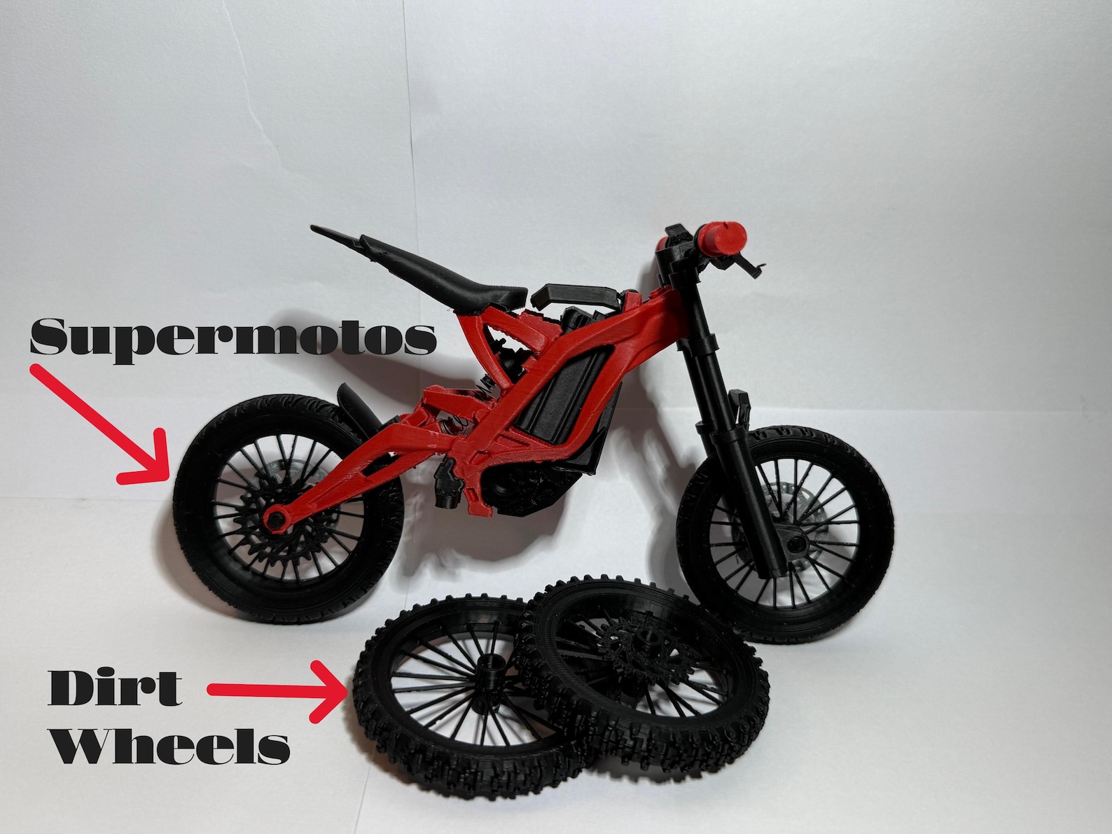 Mini 3d Printed Surron Light Bee X Scale Model (electric Dirt Bike) - Etsy
