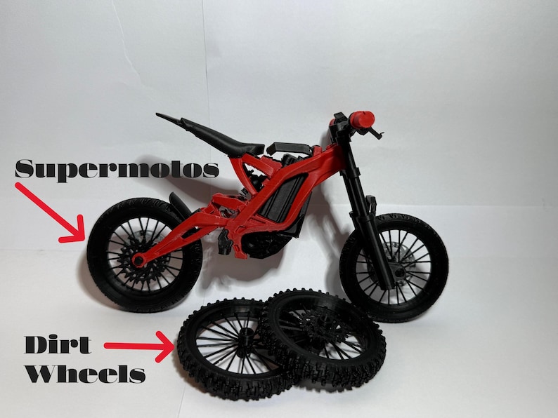 Mini 3d Printed Surron Light Bee X Scale Model (electric Dirt Bike) - Etsy