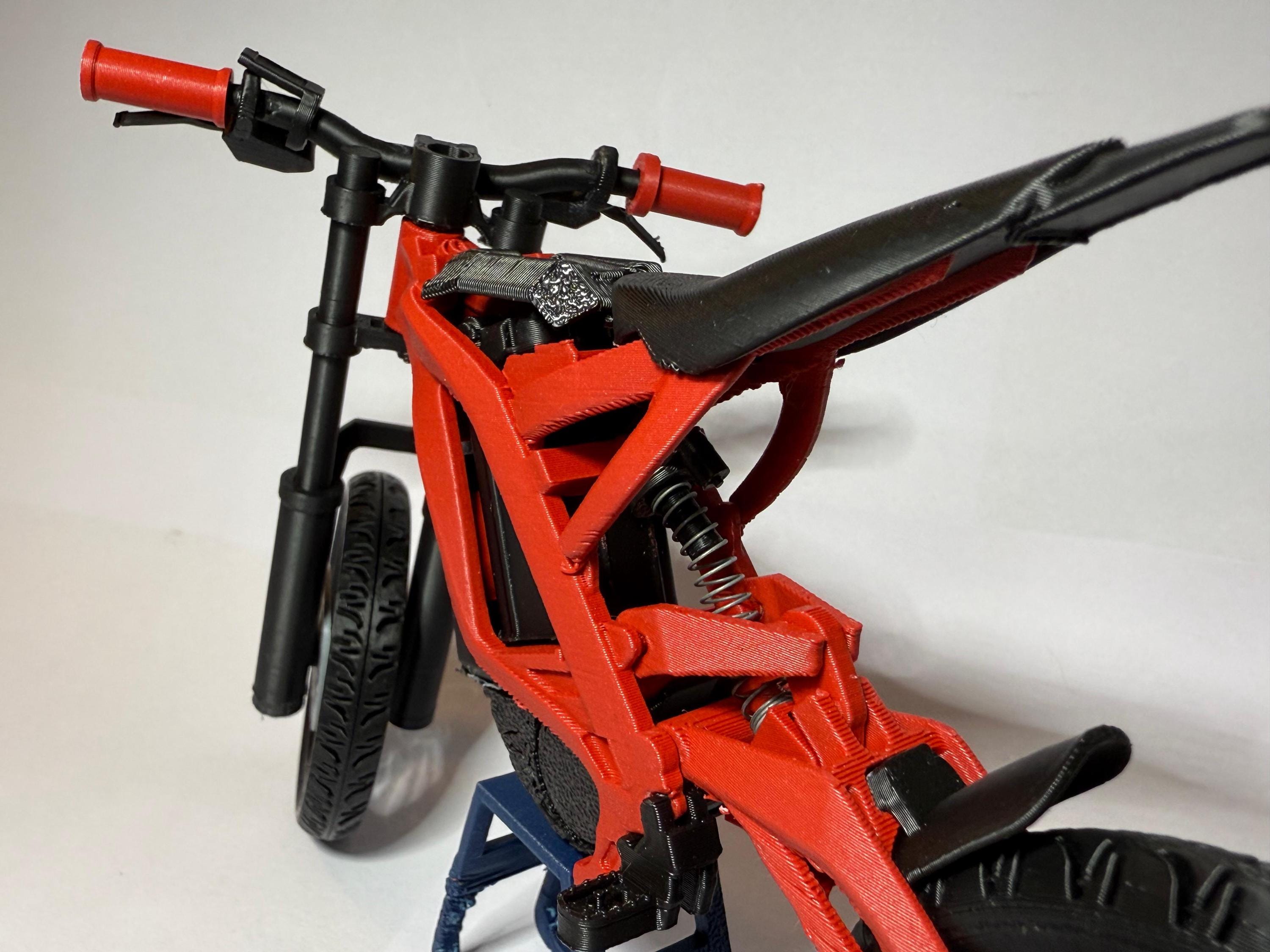 Mini 3d Printed Surron Light Bee X Scale Model (electric Dirt Bike) - Etsy