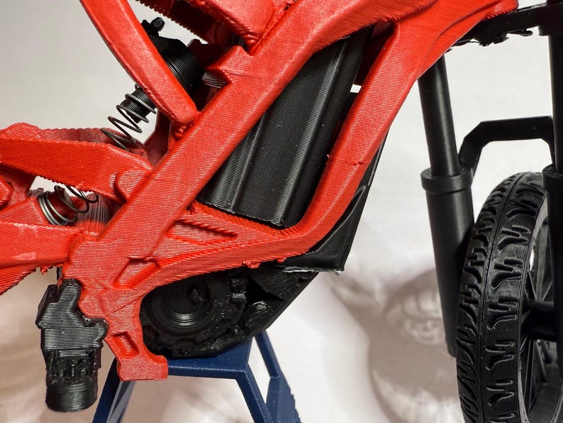 Mini 3d Printed Surron Light Bee X Scale Model (electric Dirt Bike) - Etsy