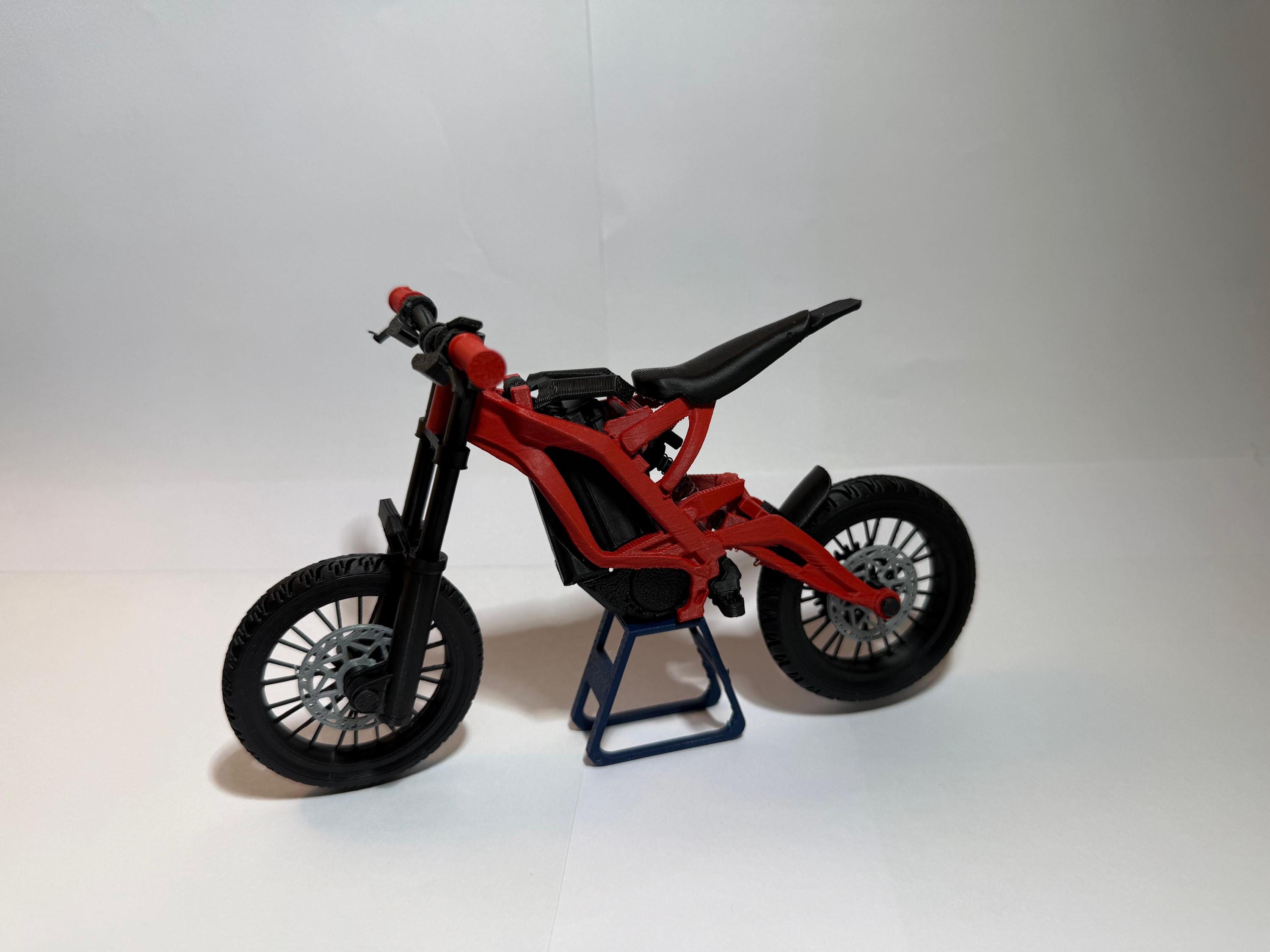 Mini 3d Printed Surron Light Bee X Scale Model (electric Dirt Bike ...