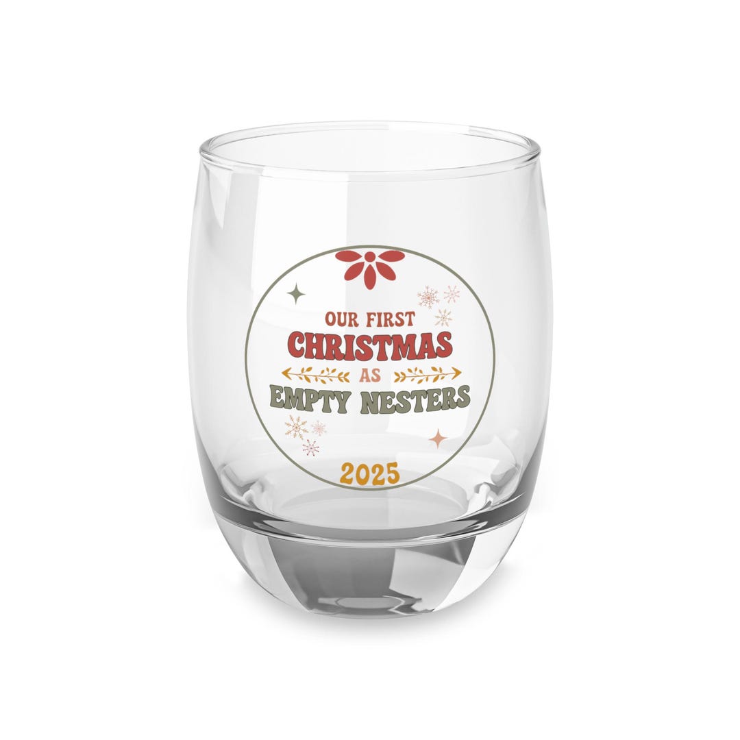Personalized Milestone Whiskey Glass, Keepsake Christmas Gift - Etsy