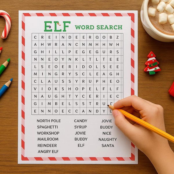 Elf the Movie Printable - Etsy