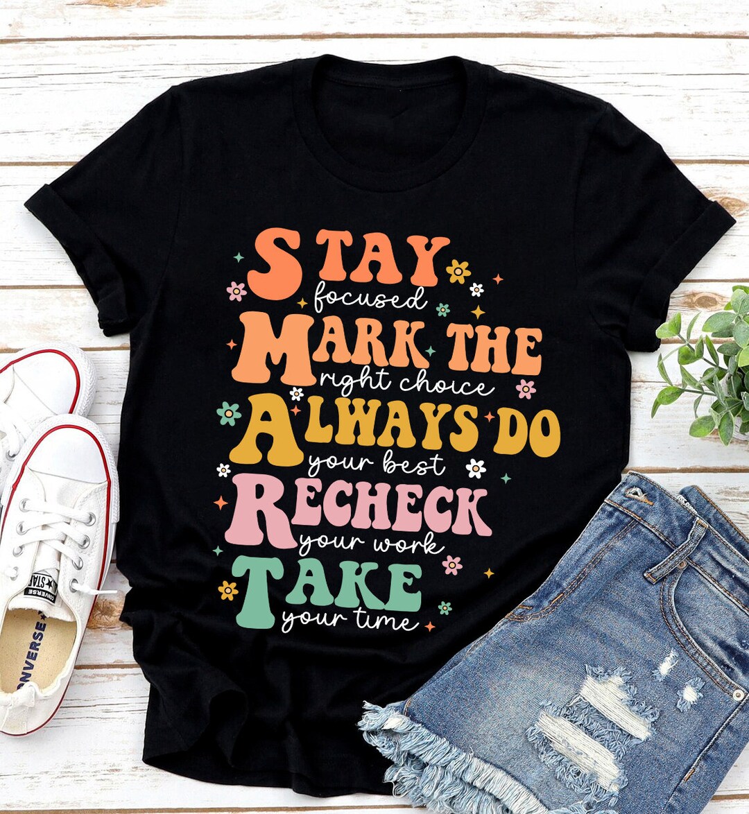 State Testing Shirt, Testing Day Sweatshirt, Test Day Tee, Teacher ...