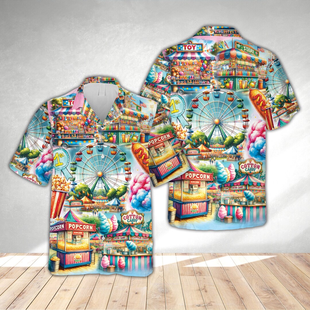Fair Time Hawaiian Shirt, Take Me to the Fair Button Down Shirt, County ...