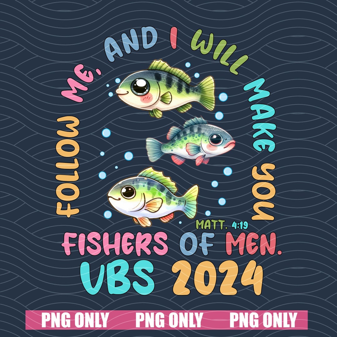 Fishers of Men VBS 2024 PNG, Vacation Bible School Digital Download ...