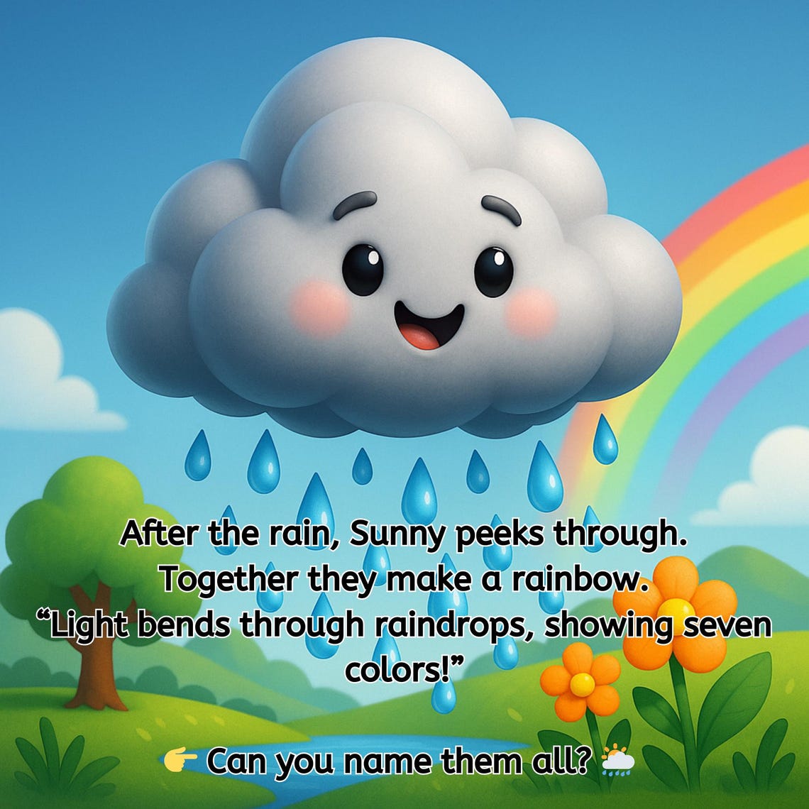 Children's Weather Book: Interactive STEM Learning With Sunny & Friends ...