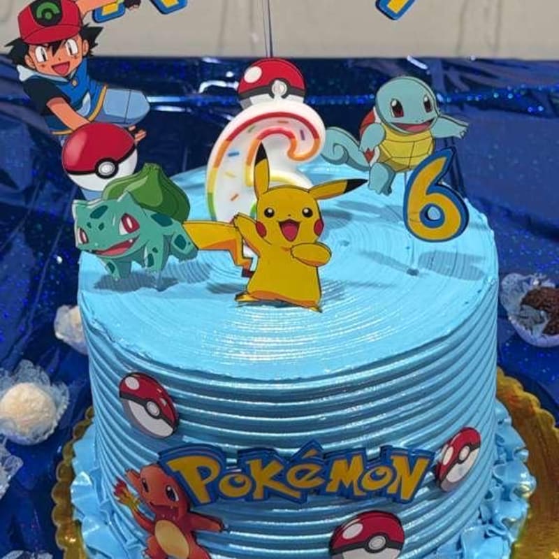 Custom Anime Cake Decor - Etsy