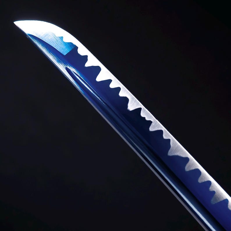 Zoro's Nidai Kitetsu Sword: One Piece Anime Cosplay, 1045 Carbon Steel ...
