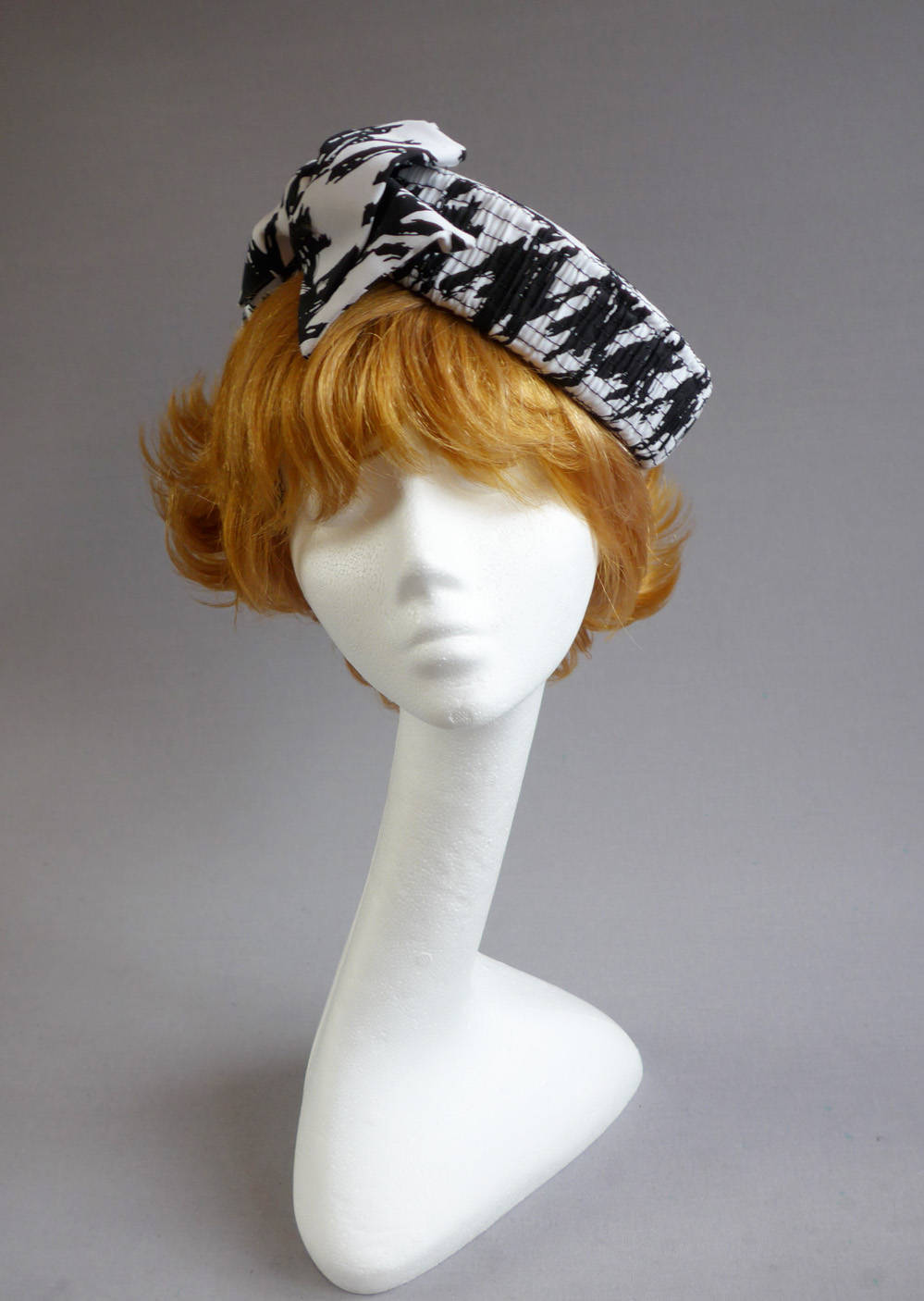 Dutch design buckram base covered with black and white | Etsy