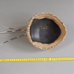 Dutch Design Percer Hat in Brown Creme and off White Boucle Tweet ...