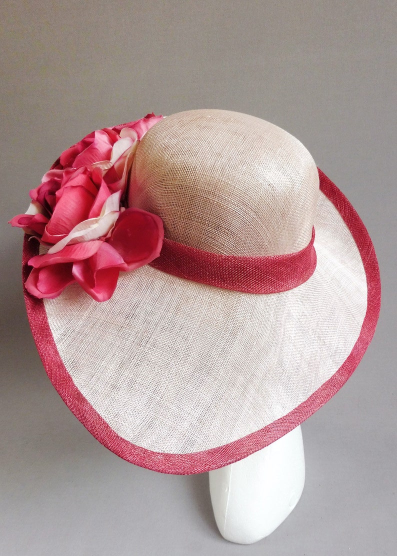 Made with passion this derby hat in in two contrasting shades | Etsy