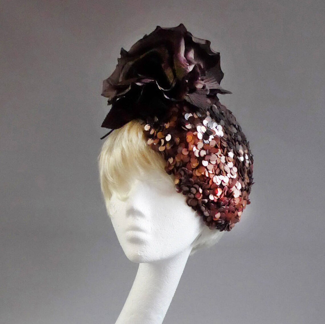 Made with passion Dutch design brown and copper percer hat | Etsy