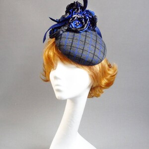 Dutch Design Grey , Black En Royal Blue Percer Het With Hand Made ...