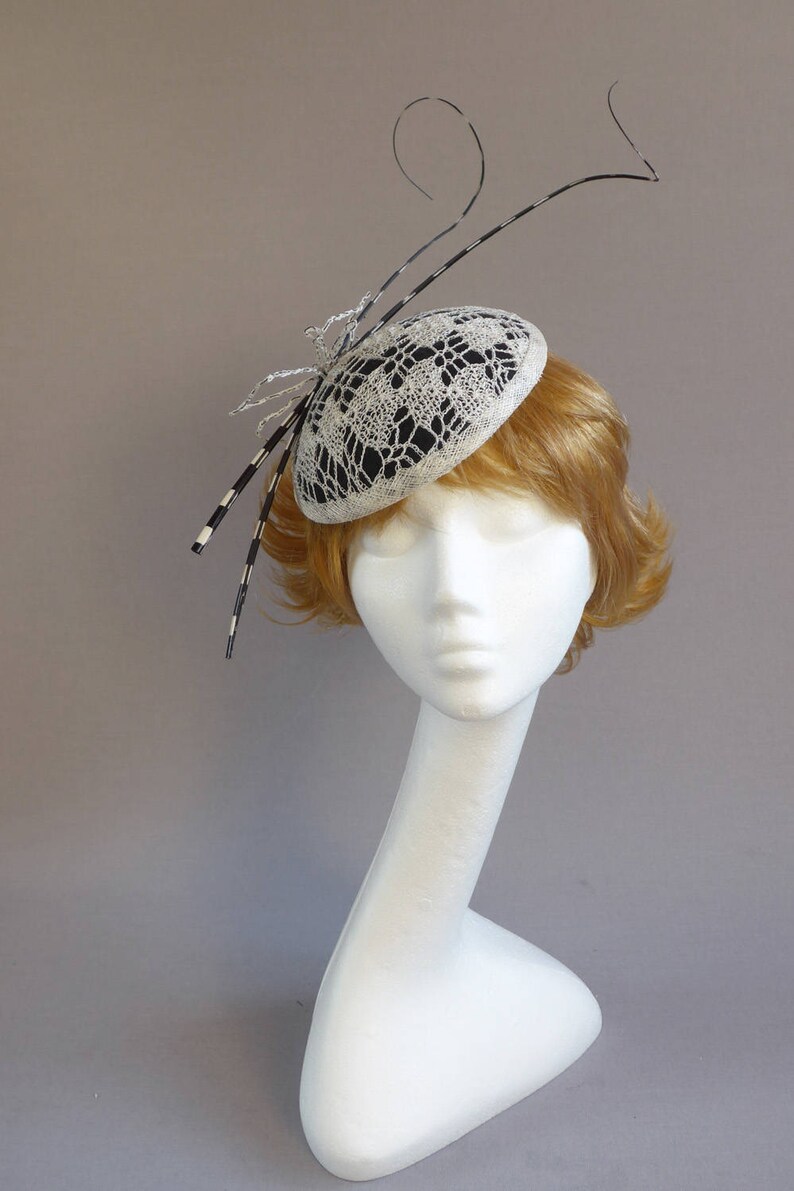 Dutch Design Black Covered Buckram Base With Crocheted Cover - Etsy