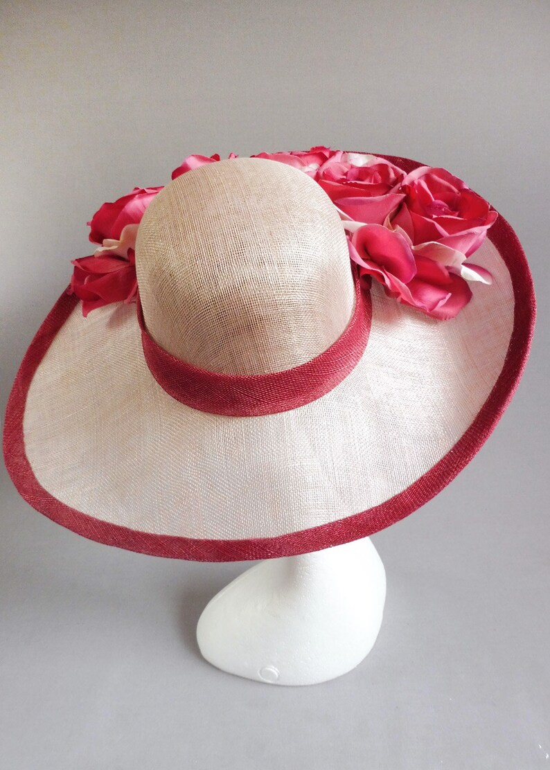 Made with passion this derby hat in in two contrasting shades | Etsy