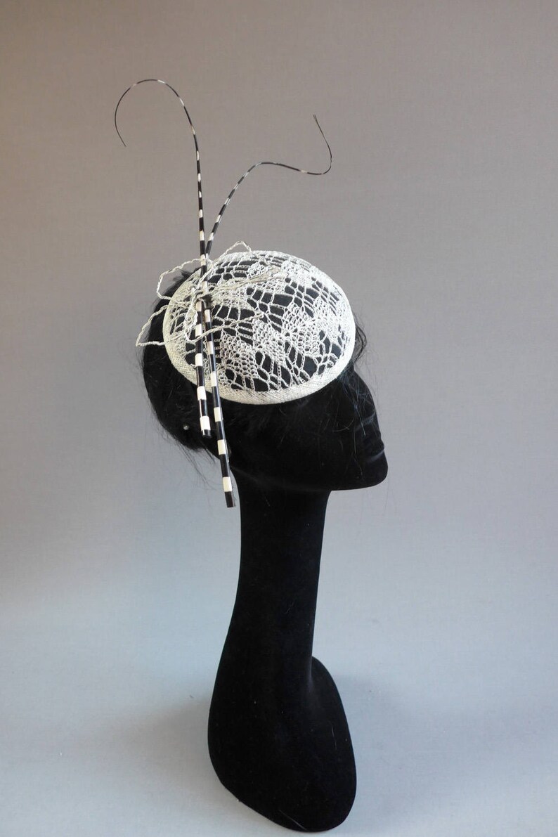 Dutch Design Black Covered Buckram Base With Crocheted Cover - Etsy