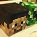 Minecraft Tutorial Steve Creeper Head DIY Costume Cosplay Custom Mob MC ...
