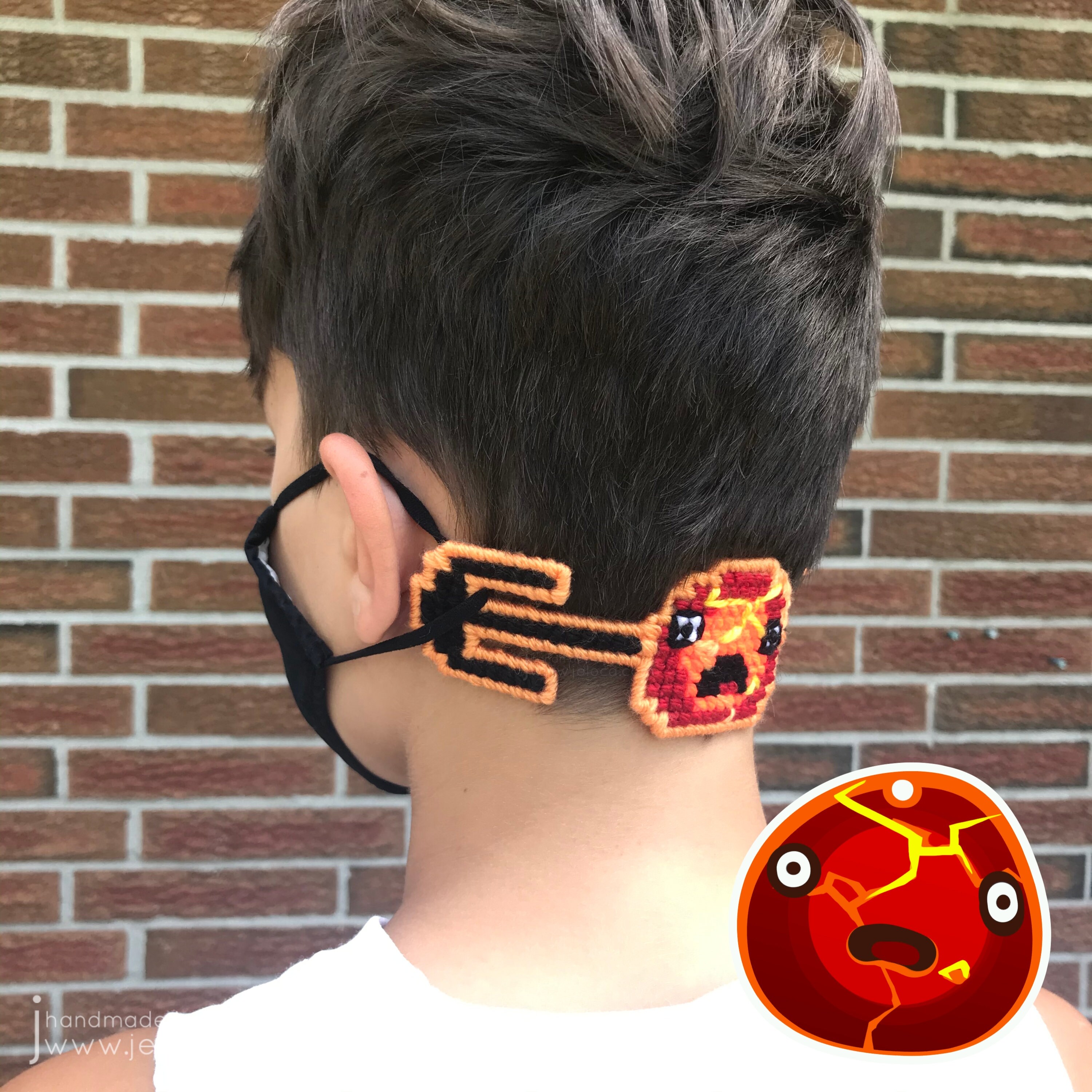 Slime Rancher Custom Ear Saver Lanyard Mask Buddy Mask Mate for Kids ...