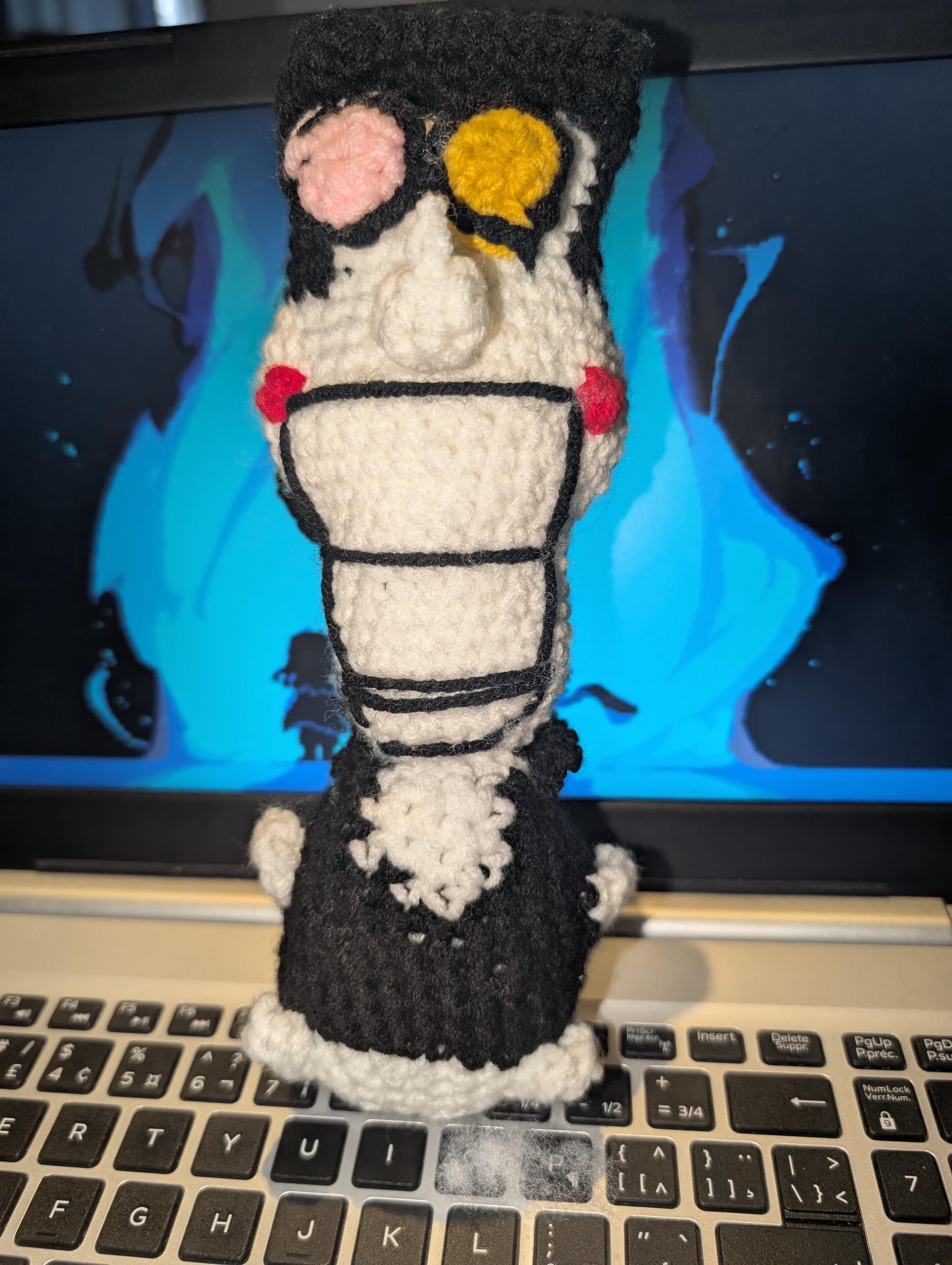 PDF Deltarune "spamton" Small Plush Pattern. Ugly Big Head Crochet ...