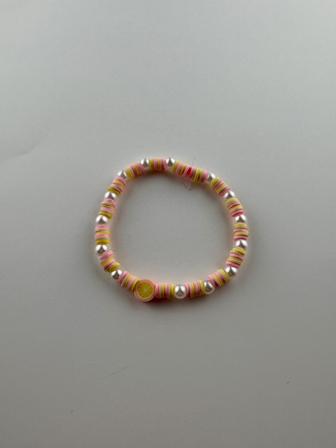 Pink Lemonade Bracelet - Etsy