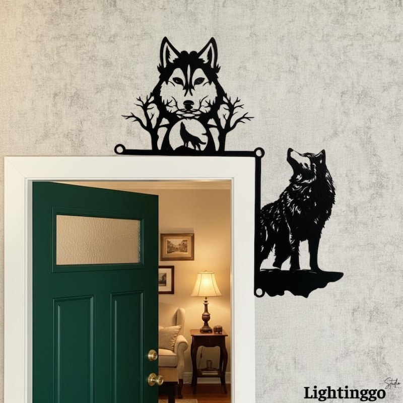 Wolf Door Knocker - Etsy