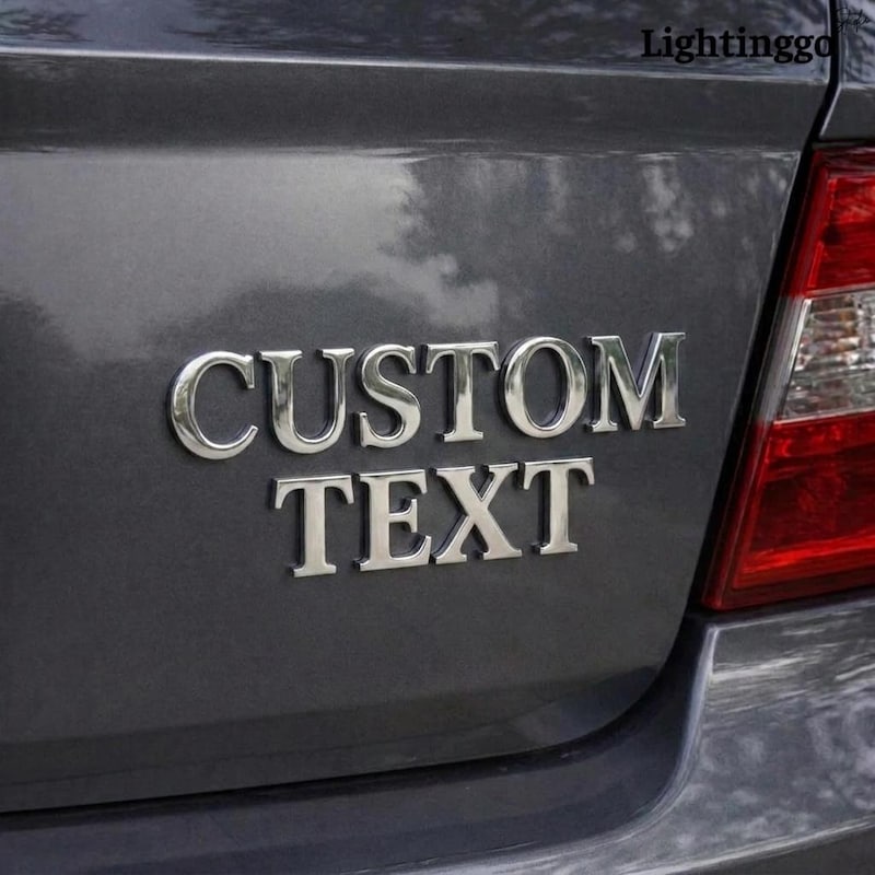 3d Printed Auto Badges - Etsy