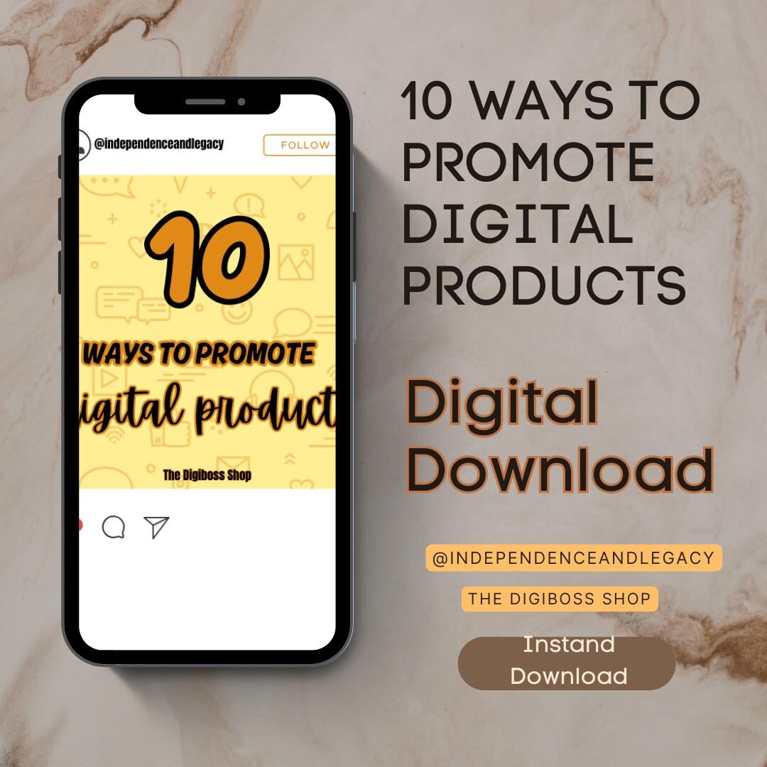 10 Ways to Promote Digital Products - Etsy