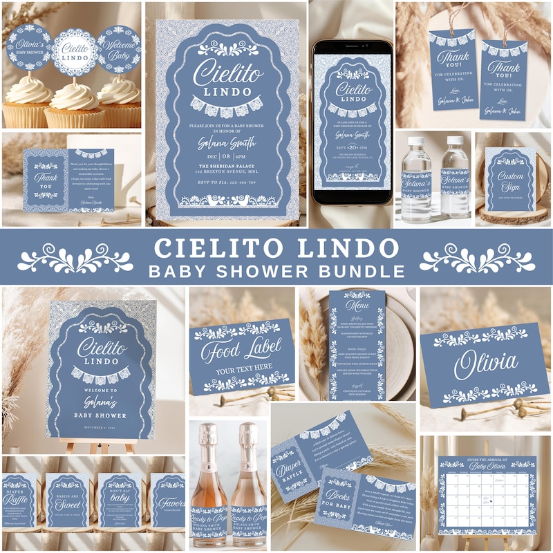 Cielito Lindo Baby Shower - Etsy