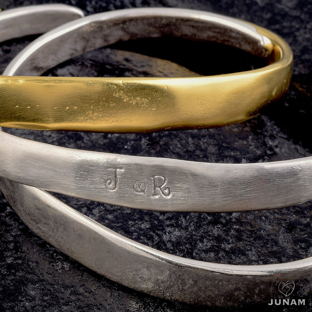 Silver Bracelet Cuff Bracelet Engraved Personalisedcustom | Etsy