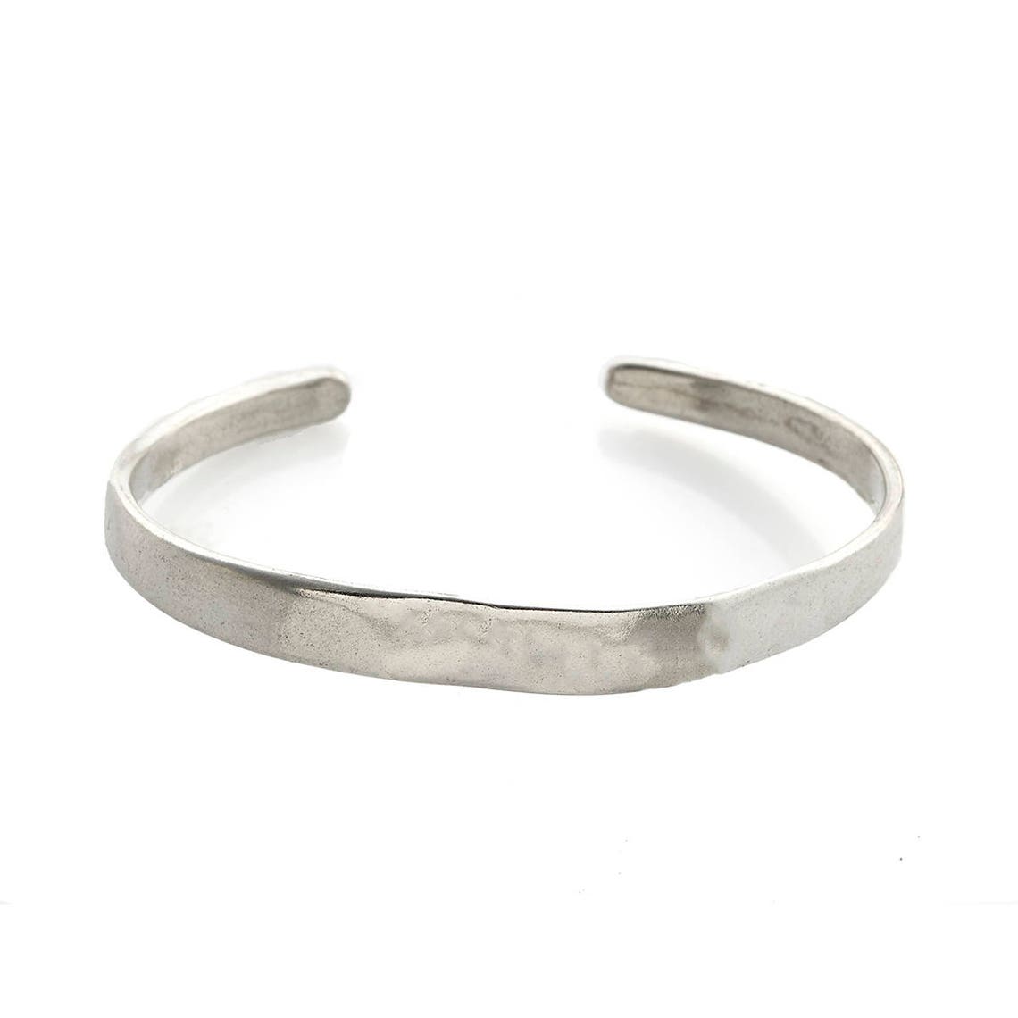 Silver Bracelet Cuff Bracelet Engraved Personalisedcustom - Etsy