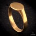 Signet Ring Gold Ring Statement Ring Custom Jewelry - Etsy