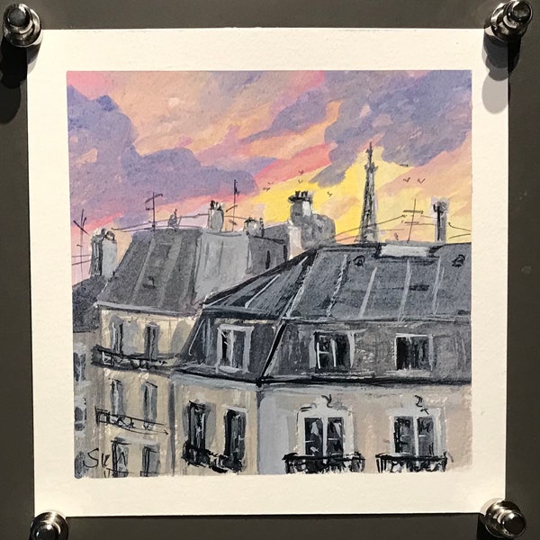 Paris Rooftops - Etsy