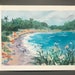 Bermuda Beach Painting Horseshoe Beach Painting ,original Gouache ...
