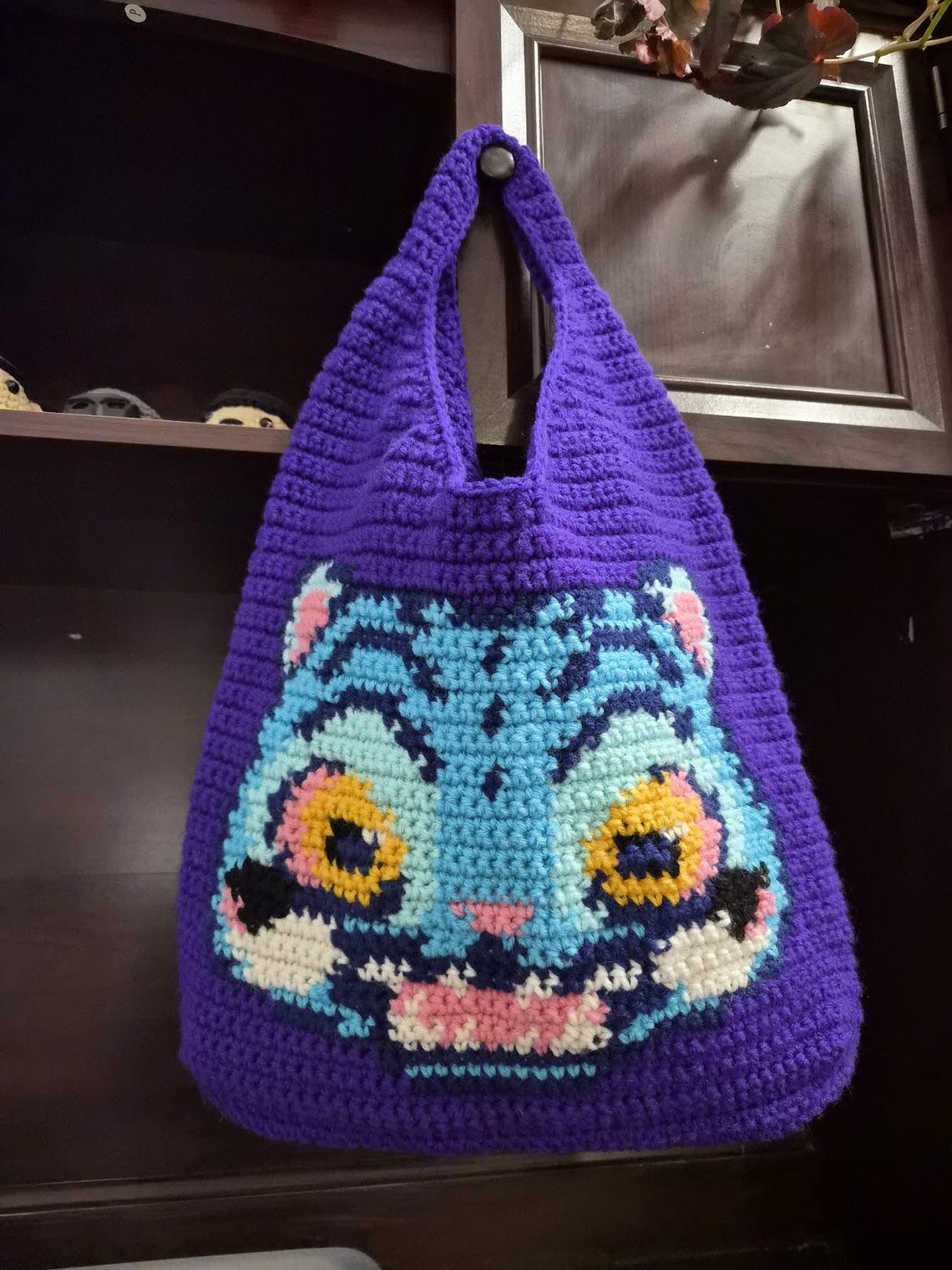 Kpop Demon Derpy Tiger Tote Bag and Charm 2-in-1 Crochet Pattern - Etsy