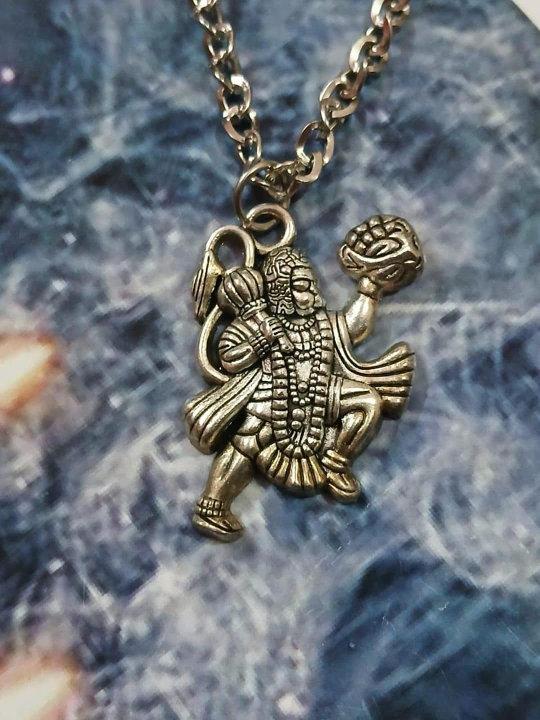 Hindu God Hanuman Temple Balaji Powerful Locket Protection From Evil ...