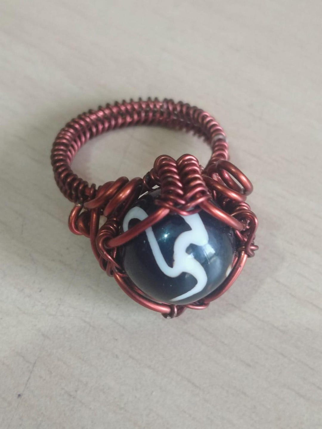 Handmade God of Wealth Ring: Pagan Money Magic - Etsy