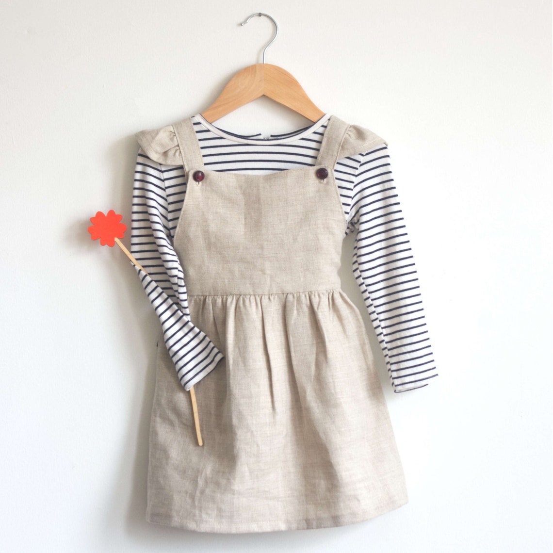 Kids Pinafore Dress Sewing Pattern - Etsy