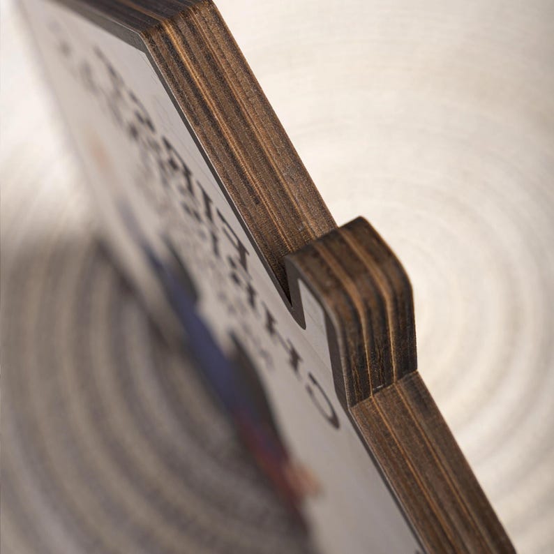 Nativity Scene Wooden Block – Color Printed Holy Family Christmas Decor ...