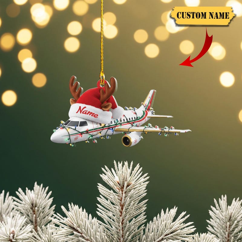 Airplane Ornaments - Etsy
